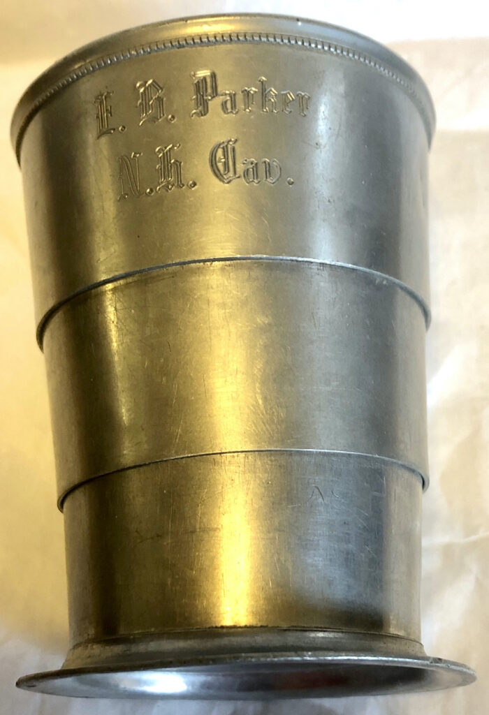 Civil War Pewter Collapsible Cup in its Original Japanned Case – Id’d ...