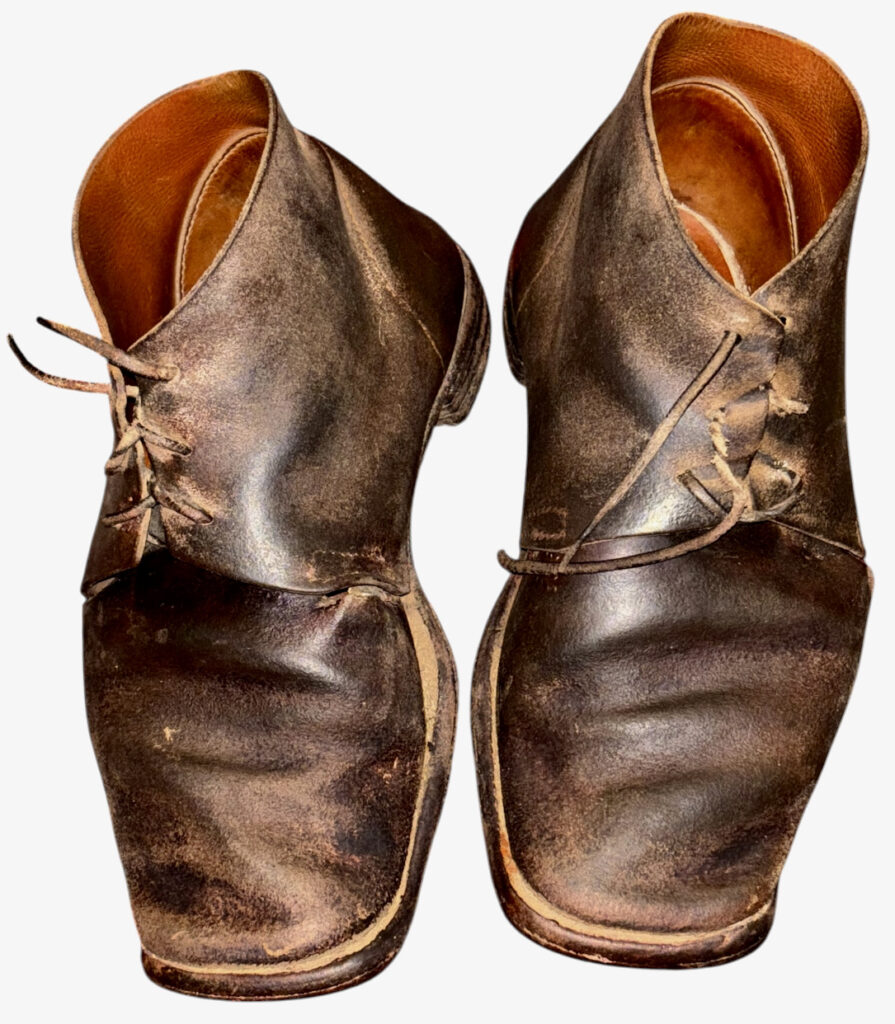 Original Civil War Enlisted Man’s Brogans – Perry Adams Antiques