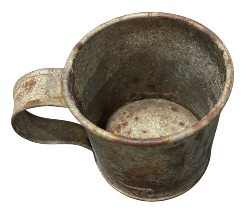 Civil War Issue Soldier’s Cup – Perry Adams Antiques