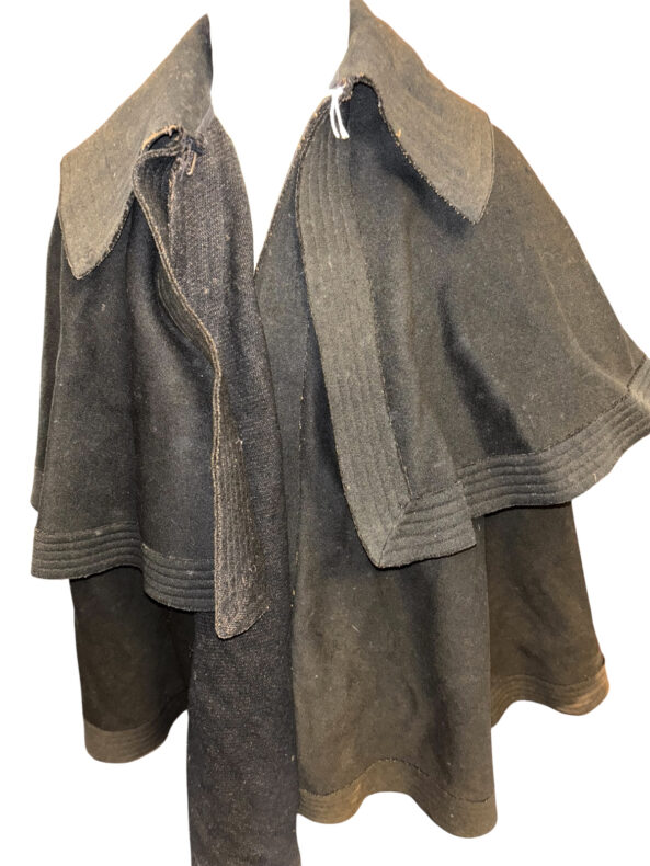 Rare 1850s – 1860s Man’s Heavy Wool Cloak – Perry Adams Antiques