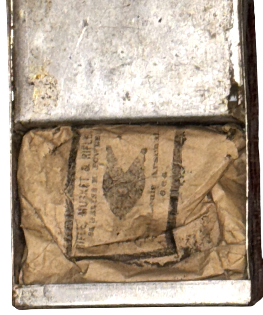 Civil War Pattern 1861 Cartridge Box Containing Unopened Pack of St ...