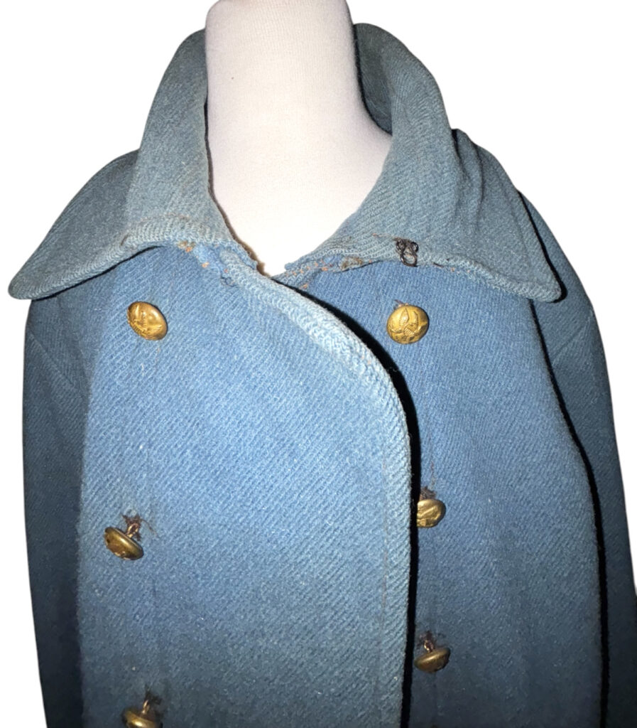 Original Civil War Federal Issue Enlisted Man’s Mounted Greatcoat ...