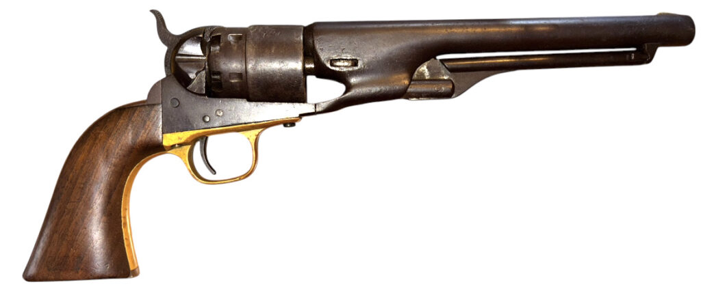M1860 Colt Army Revolver Found When Renovating the Room in the ...