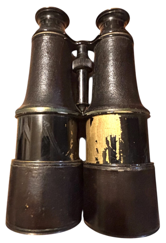 Id’d Pair of Civil War Field Glasses in their Original Case – Major R.B ...