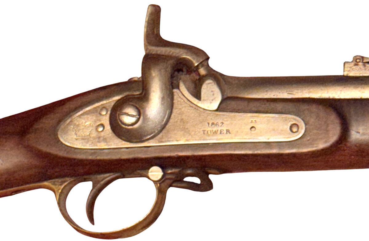 Pattern 1853 Enfield or Tower Rifled Musket with Original Bayonet ...