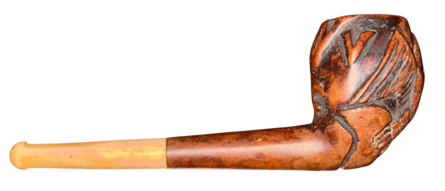 Civil War Pipe Carved by a Soldier in Co. C of the Famed 5th New York ...