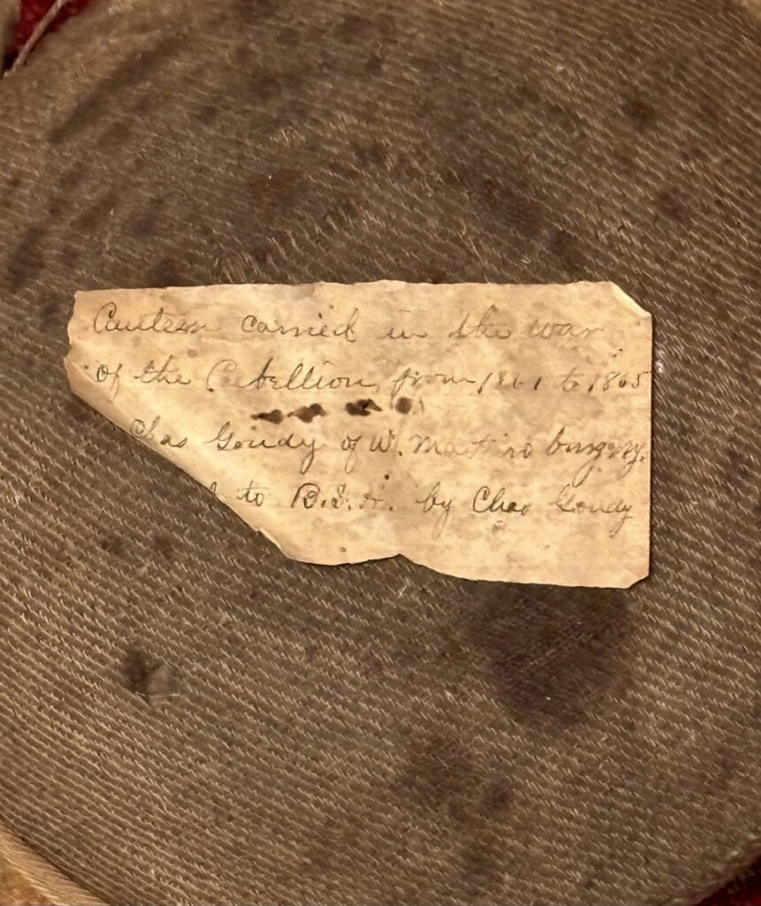 Id’d Civil War Bullseye Canteen – Sergeant Charles H. Goudy Co. L 14th ...